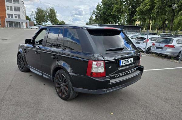 Melns Land Rover Range Rover Sport 2009 Marijampole, ar dzinēja tilpumu 3.63 L un nobraukumu 218 tūkst. km par 4200 €, foto 5 vietnē AUTOMOTO.COM.LV