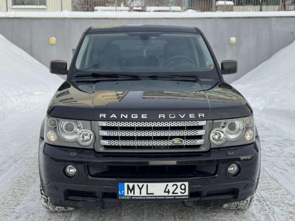 Black Land Rover Range Rover Sport 2010 in Vilnius, with an engine capacity of 3.63 L and mileage of 187 thousand km for 8900 €, photo 2 on AUTOMOTO.COM.LV