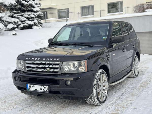 Black Land Rover Range Rover Sport 2010 in Vilnius, with an engine capacity of 3.63 L and mileage of 187 thousand km for 8900 €, photo 3 on AUTOMOTO.COM.LV