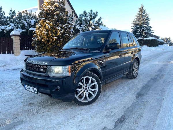 Melns Land Rover Range Rover Sport 2010 Viļņa, ar dzinēja tilpumu 2.99 L un nobraukumu 296 tūkst. km par 6450 €, foto 2 vietnē AUTOMOTO.COM.LV