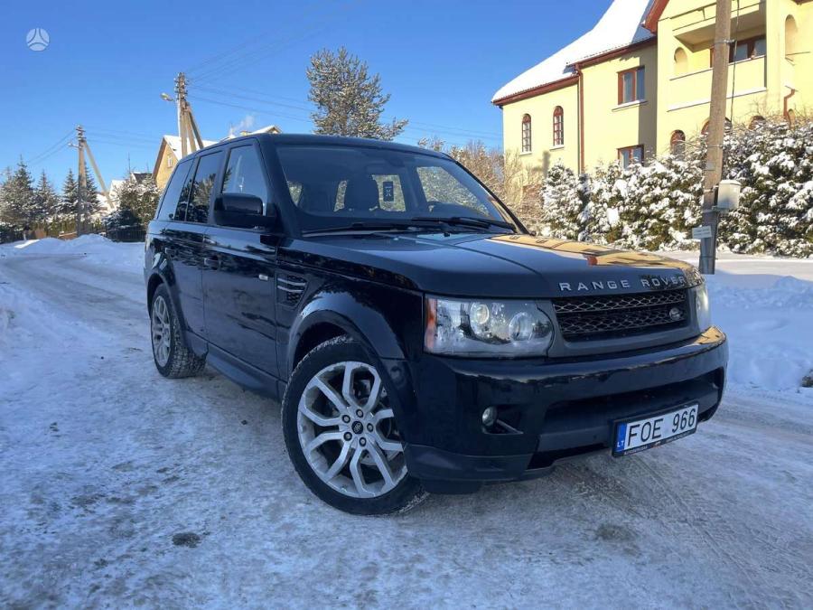 Melns Land Rover Range Rover Sport 2010 Viļņa, ar dzinēja tilpumu 2.99 L un nobraukumu 296 tūkst. km par 6450 €, foto 9 vietnē AUTOMOTO.COM.LV