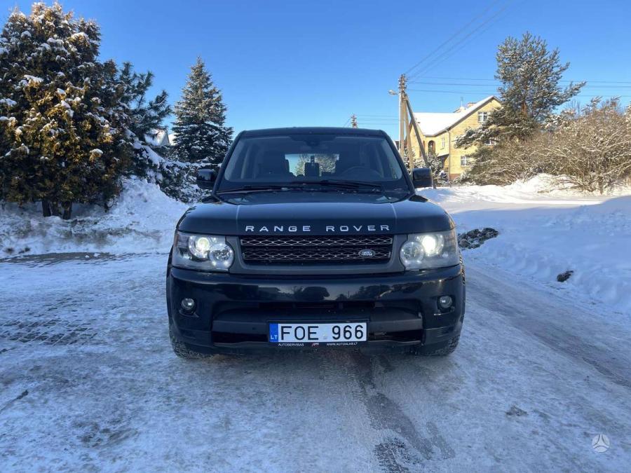 Melns Land Rover Range Rover Sport 2010 Viļņa, ar dzinēja tilpumu 2.99 L un nobraukumu 296 tūkst. km par 6450 €, foto 11 vietnē AUTOMOTO.COM.LV