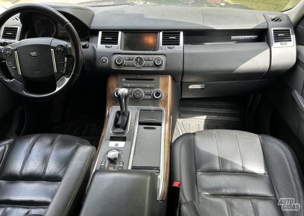 Black Land Rover Range Rover Sport 2010 in Vilnius, with an engine capacity of 3.00 L and mileage of 263 thousand km for 4500 €, photo 9 on AUTOMOTO.COM.LV