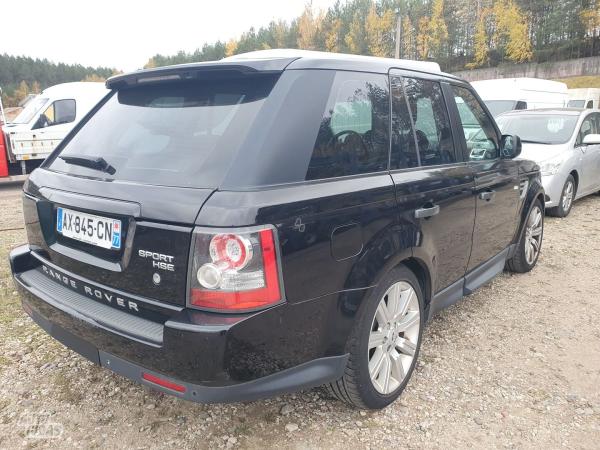 Black Land Rover Range Rover Sport 2010 in Vilnius, with an engine capacity of 3.00 L and mileage of 300 thousand km for 3570 €, photo 4 on AUTOMOTO.COM.LV