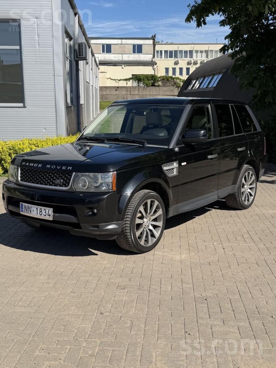 Melns Land Rover Range Rover Sport 2010 Rīga, ar dzinēja tilpumu 3.00 L un nobraukumu 302 tūkst. km par 9490 €, foto 3 vietnē AUTOMOTO.COM.LV