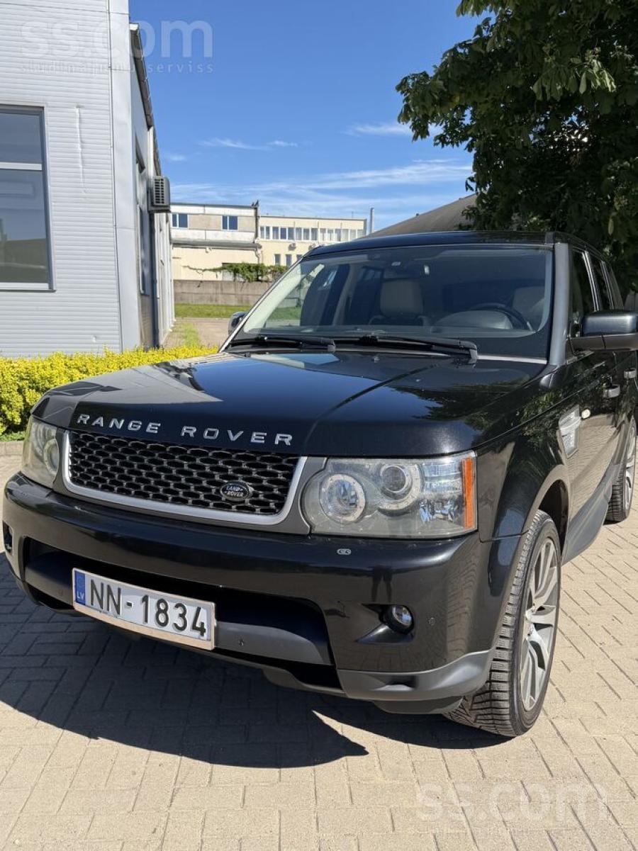 Melns Land Rover Range Rover Sport 2010 Rīga, ar dzinēja tilpumu 3.00 L un nobraukumu 302 tūkst. km par 9490 €, foto 5 vietnē AUTOMOTO.COM.LV