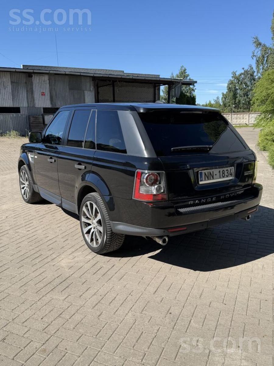 Melns Land Rover Range Rover Sport 2010 Rīga, ar dzinēja tilpumu 3.00 L un nobraukumu 302 tūkst. km par 9490 €, foto 8 vietnē AUTOMOTO.COM.LV