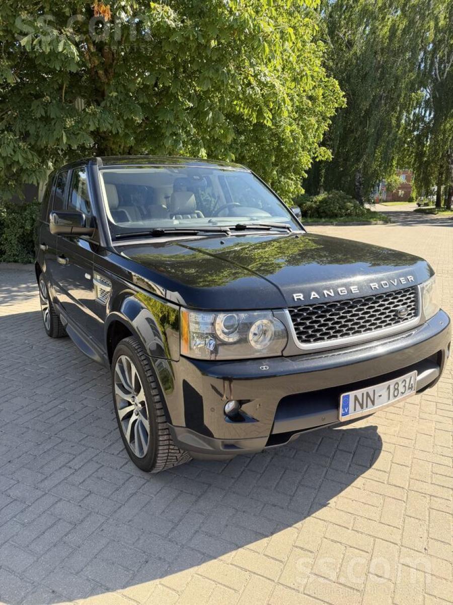 Melns Land Rover Range Rover Sport 2010 Rīga, ar dzinēja tilpumu 3.00 L un nobraukumu 302 tūkst. km par 9490 €, foto 12 vietnē AUTOMOTO.COM.LV