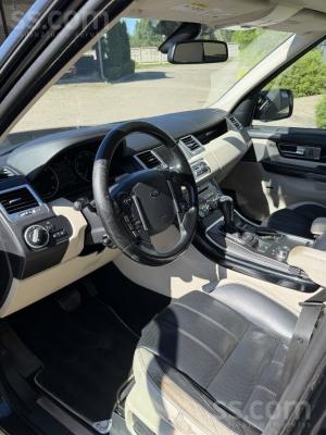 Melns Land Rover Range Rover Sport 2010 Rīga, ar dzinēja tilpumu 3.00 L un nobraukumu 302 tūkst. km par 9490 €, foto 18 vietnē AUTOMOTO.COM.LV
