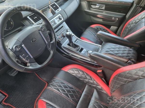 Melns Land Rover Range Rover Sport 2010 Rīga, ar dzinēja tilpumu 3.00 L un nobraukumu 302 tūkst. km par 8800 €, foto 4 vietnē AUTOMOTO.COM.LV