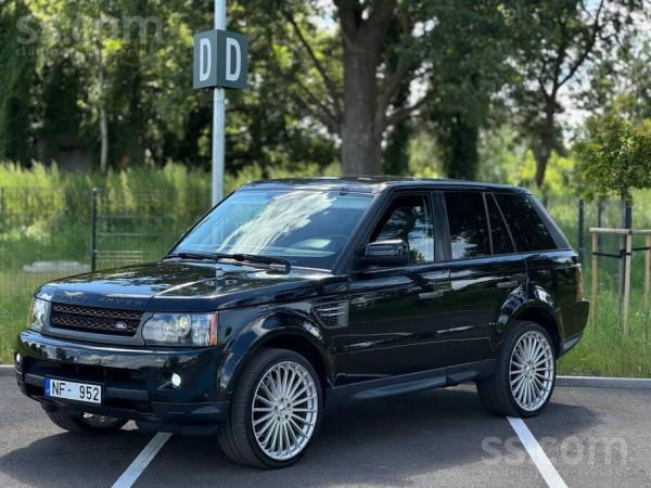 Melns Land Rover Range Rover Sport 2010 Rīga, ar dzinēja tilpumu 3.00 L un nobraukumu 345 tūkst. km par 8490 €, foto 5 vietnē AUTOMOTO.COM.LV