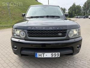Black Land Rover Range Rover Sport 2010 in Rezekne, with an engine capacity of 3.00 L and mileage of 289 thousand km for 9500 €, photo 3 on AUTOMOTO.COM.LV