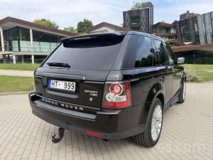 Black Land Rover Range Rover Sport 2010 in Rezekne, with an engine capacity of 3.00 L and mileage of 289 thousand km for 9500 €, photo 6 on AUTOMOTO.COM.LV