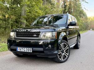 Black Land Rover Range Rover Sport 2010 in Vilnius, with an engine capacity of 2.99 L and mileage of 268 thousand km for 7770 €, photo  on AUTOMOTO.COM.LV