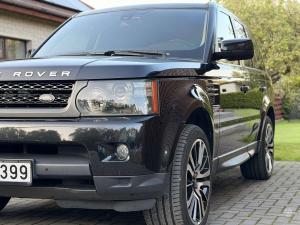 Black Land Rover Range Rover Sport 2010 in Vilnius, with an engine capacity of 2.99 L and mileage of 268 thousand km for 7770 €, photo 15 on AUTOMOTO.COM.LV