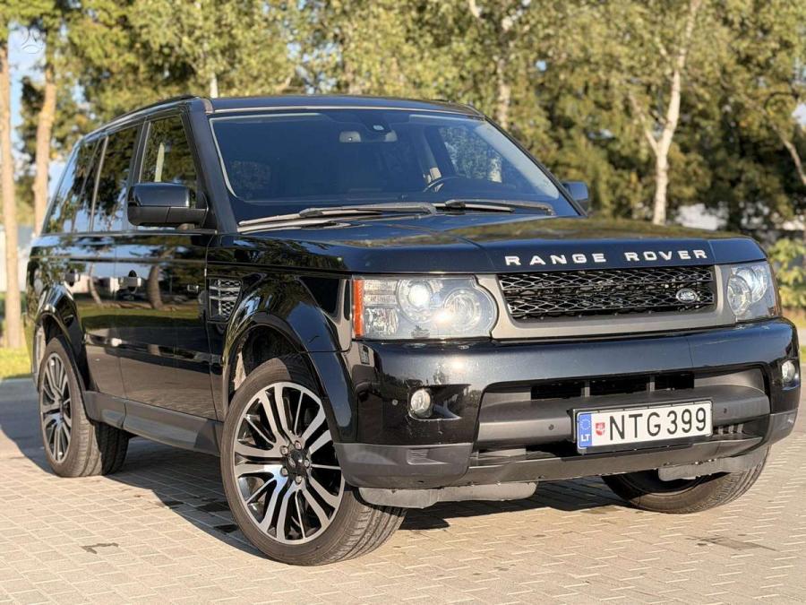Black Land Rover Range Rover Sport 2010 in Vilnius, with an engine capacity of 2.99 L and mileage of 268 thousand km for 7770 €, photo 18 on AUTOMOTO.COM.LV