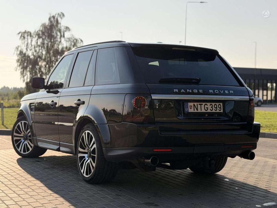 Black Land Rover Range Rover Sport 2010 in Vilnius, with an engine capacity of 2.99 L and mileage of 268 thousand km for 7770 €, photo 20 on AUTOMOTO.COM.LV