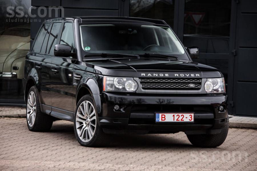 Melns Land Rover Range Rover Sport 2011 Jelgava, ar dzinēja tilpumu 3.00 L un nobraukumu 0 tūkst. km par 9290 €, foto 2 vietnē AUTOMOTO.COM.LV