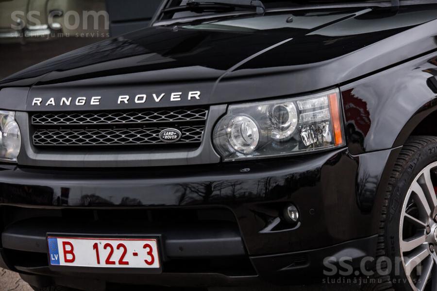 Melns Land Rover Range Rover Sport 2011 Jelgava, ar dzinēja tilpumu 3.00 L un nobraukumu 0 tūkst. km par 9290 €, foto 5 vietnē AUTOMOTO.COM.LV