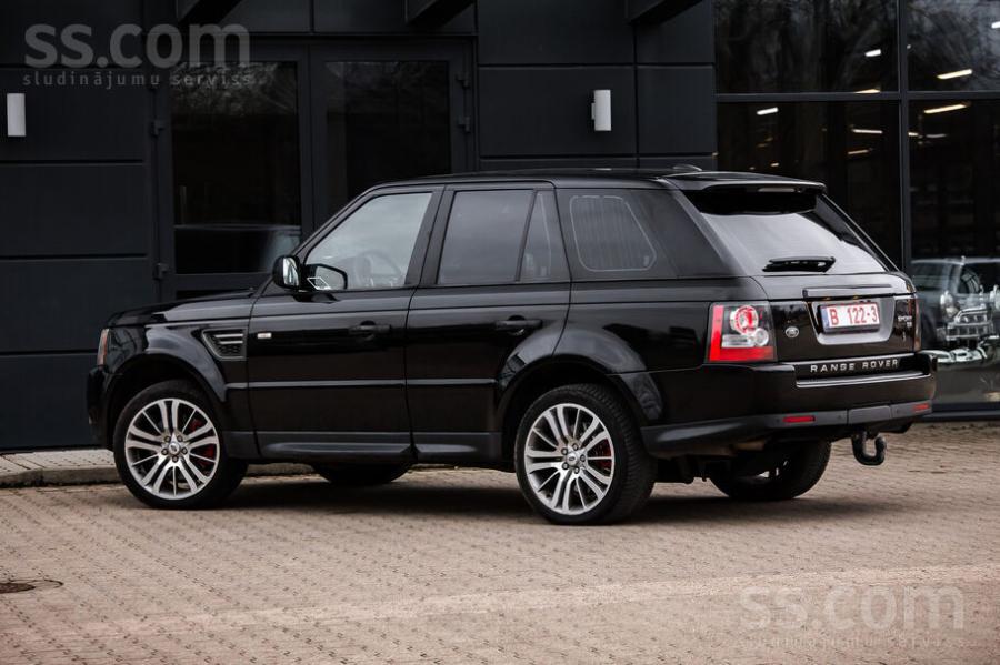 Melns Land Rover Range Rover Sport 2011 Jelgava, ar dzinēja tilpumu 3.00 L un nobraukumu 0 tūkst. km par 9290 €, foto 12 vietnē AUTOMOTO.COM.LV