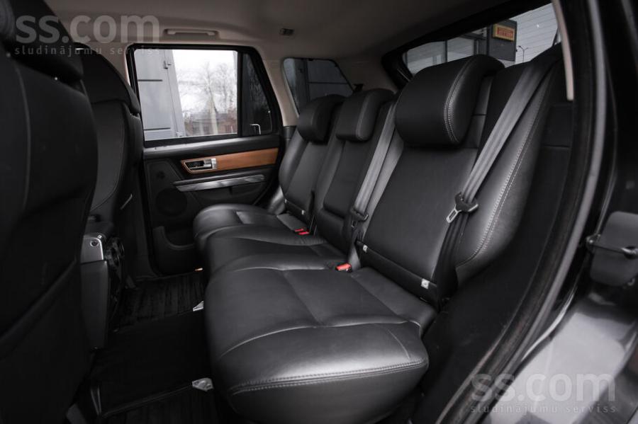 Melns Land Rover Range Rover Sport 2011 Jelgava, ar dzinēja tilpumu 3.00 L un nobraukumu 0 tūkst. km par 9290 €, foto 20 vietnē AUTOMOTO.COM.LV