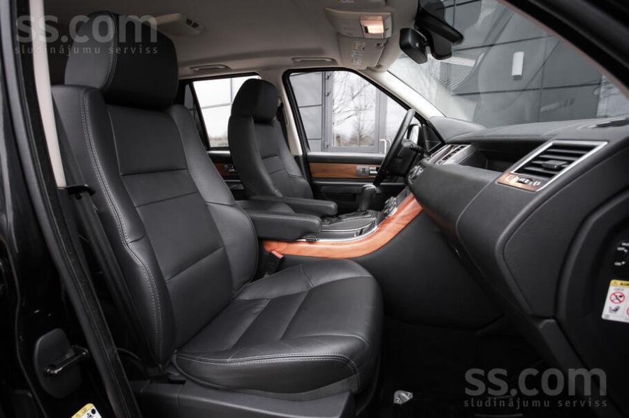 Melns Land Rover Range Rover Sport 2011 Jelgava, ar dzinēja tilpumu 3.00 L un nobraukumu 0 tūkst. km par 9290 €, foto 21 vietnē AUTOMOTO.COM.LV