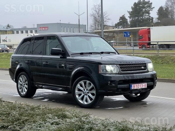 Black Land Rover Range Rover Sport 2011 in Rezekne, with an engine capacity of 3.00 L and mileage of 215 thousand km for 10200 €, photo 3 on AUTOMOTO.COM.LV