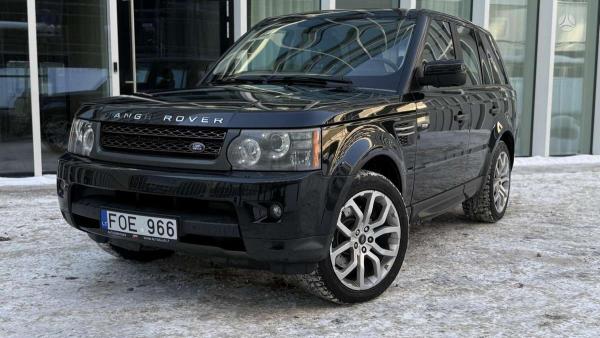 Melns Land Rover Range Rover Sport 2011 Viļņa, ar dzinēja tilpumu 2.99 L un nobraukumu 298 tūkst. km par 7200 €, foto 1 vietnē AUTOMOTO.COM.LV