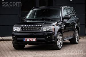 Melns Land Rover Range Rover Sport 2011 Jelgava, ar dzinēja tilpumu 3.00 L un nobraukumu 0 tūkst. km par 8990 €, foto  vietnē AUTOMOTO.COM.LV