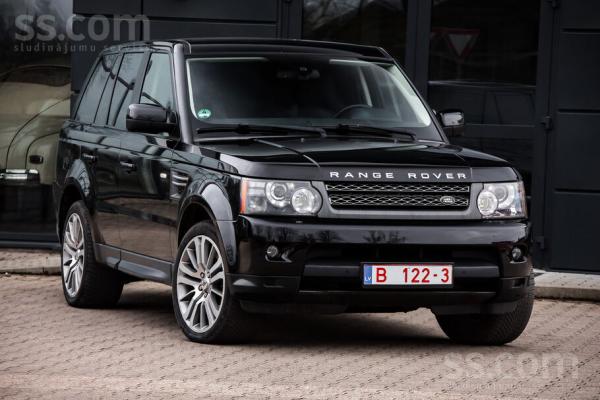 Черный Ленд Ровер Рендж Ровер Спорт 2011 в Елгава, объемом двигателя 3.00 л и пробегом 0 тыс. км за 8990 €, фото 2 на AUTOMOTO.COM.LV
