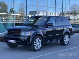Black Land Rover Range Rover Sport 2011 in Rezekne, with an engine capacity of 3.00 L and mileage of 0 thousand km for 8650 €, photo  on AUTOMOTO.COM.LV