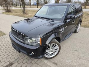 Black Land Rover Range Rover Sport 2011 in Ogre, with an engine capacity of 3.00 L and mileage of 255 thousand km for 7499 €, photo 4 on AUTOMOTO.COM.LV
