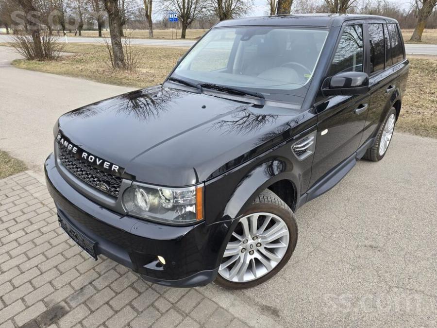 Black Land Rover Range Rover Sport 2011 in Ogre, with an engine capacity of 3.00 L and mileage of 255 thousand km for 7499 €, photo 4 on AUTOMOTO.COM.LV