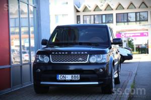 Melns Land Rover Range Rover Sport 2011 Rīga, ar dzinēja tilpumu 3.00 L un nobraukumu 298 tūkst. km par 9995 €, foto  vietnē AUTOMOTO.COM.LV