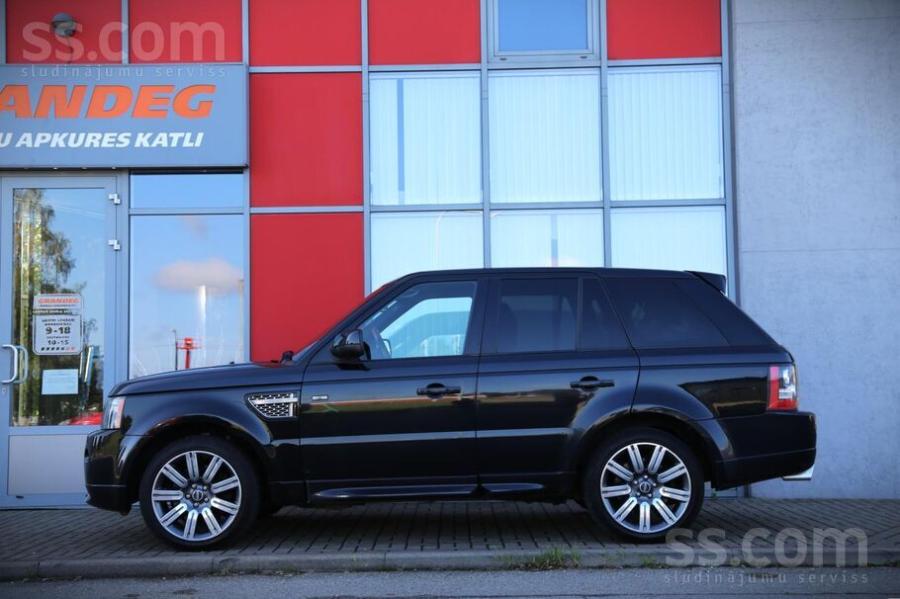 Melns Land Rover Range Rover Sport 2011 Rīga, ar dzinēja tilpumu 3.00 L un nobraukumu 298 tūkst. km par 9995 €, foto 3 vietnē AUTOMOTO.COM.LV