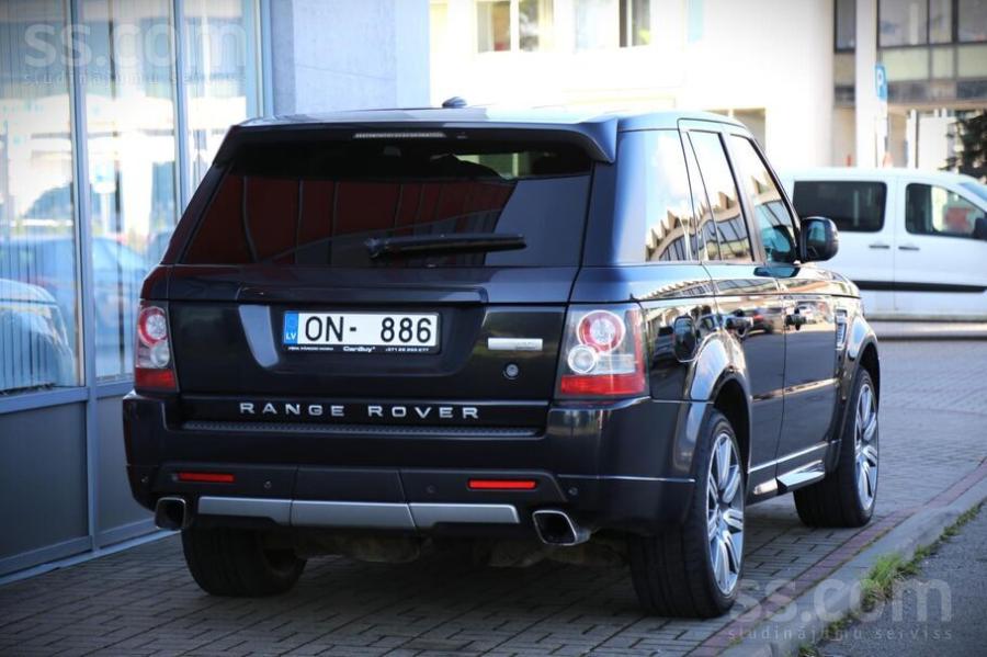 Melns Land Rover Range Rover Sport 2011 Rīga, ar dzinēja tilpumu 3.00 L un nobraukumu 298 tūkst. km par 9995 €, foto 7 vietnē AUTOMOTO.COM.LV
