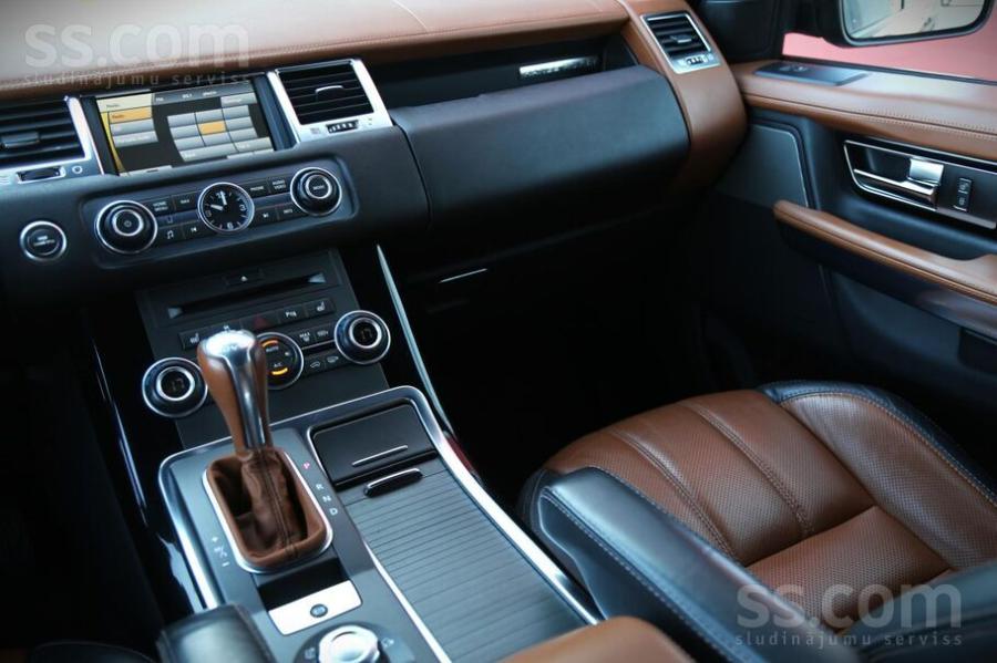 Melns Land Rover Range Rover Sport 2011 Rīga, ar dzinēja tilpumu 3.00 L un nobraukumu 298 tūkst. km par 9995 €, foto 11 vietnē AUTOMOTO.COM.LV