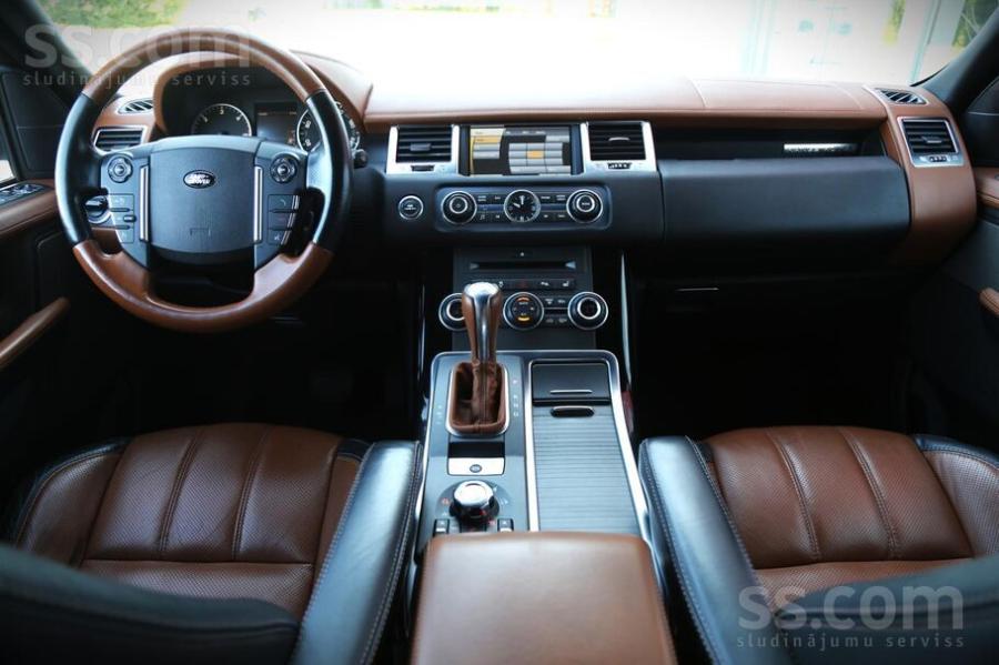 Melns Land Rover Range Rover Sport 2011 Rīga, ar dzinēja tilpumu 3.00 L un nobraukumu 298 tūkst. km par 9995 €, foto 12 vietnē AUTOMOTO.COM.LV