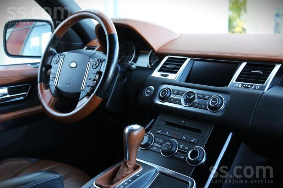 Melns Land Rover Range Rover Sport 2011 Rīga, ar dzinēja tilpumu 3.00 L un nobraukumu 298 tūkst. km par 9995 €, foto 14 vietnē AUTOMOTO.COM.LV