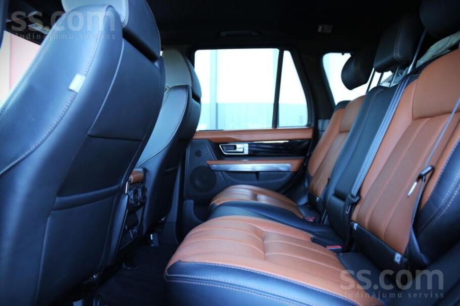 Melns Land Rover Range Rover Sport 2011 Rīga, ar dzinēja tilpumu 3.00 L un nobraukumu 298 tūkst. km par 9995 €, foto 17 vietnē AUTOMOTO.COM.LV