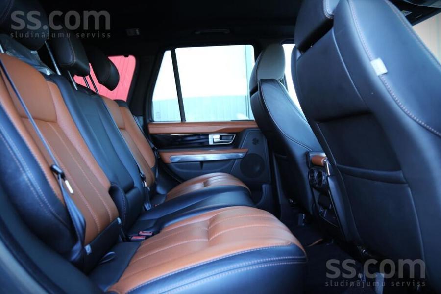 Melns Land Rover Range Rover Sport 2011 Rīga, ar dzinēja tilpumu 3.00 L un nobraukumu 298 tūkst. km par 9995 €, foto 18 vietnē AUTOMOTO.COM.LV