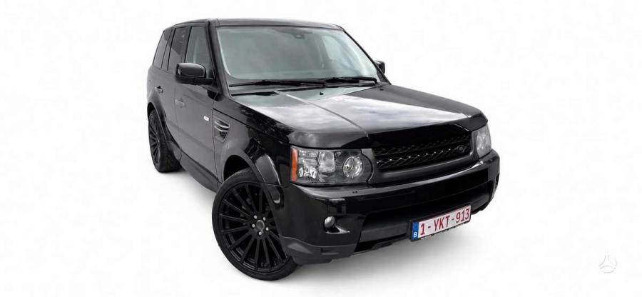 Melns Land Rover Range Rover Sport 2011 Viļņa, ar dzinēja tilpumu 2.99 L un nobraukumu 320 tūkst. km par 8000 €, foto 3 vietnē AUTOMOTO.COM.LV