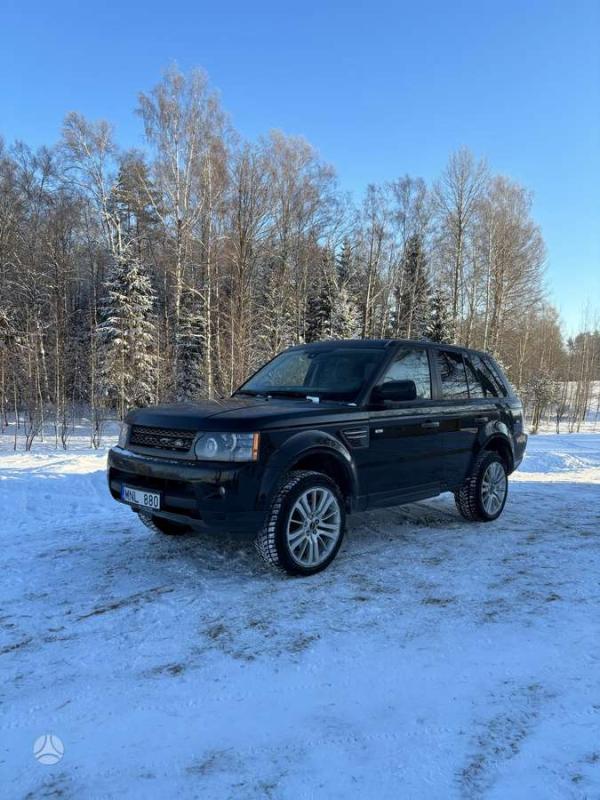 Melns Land Rover Range Rover Sport 2011 Viļņa, ar dzinēja tilpumu 2.99 L un nobraukumu 320 tūkst. km par 8000 €, foto 9 vietnē AUTOMOTO.COM.LV