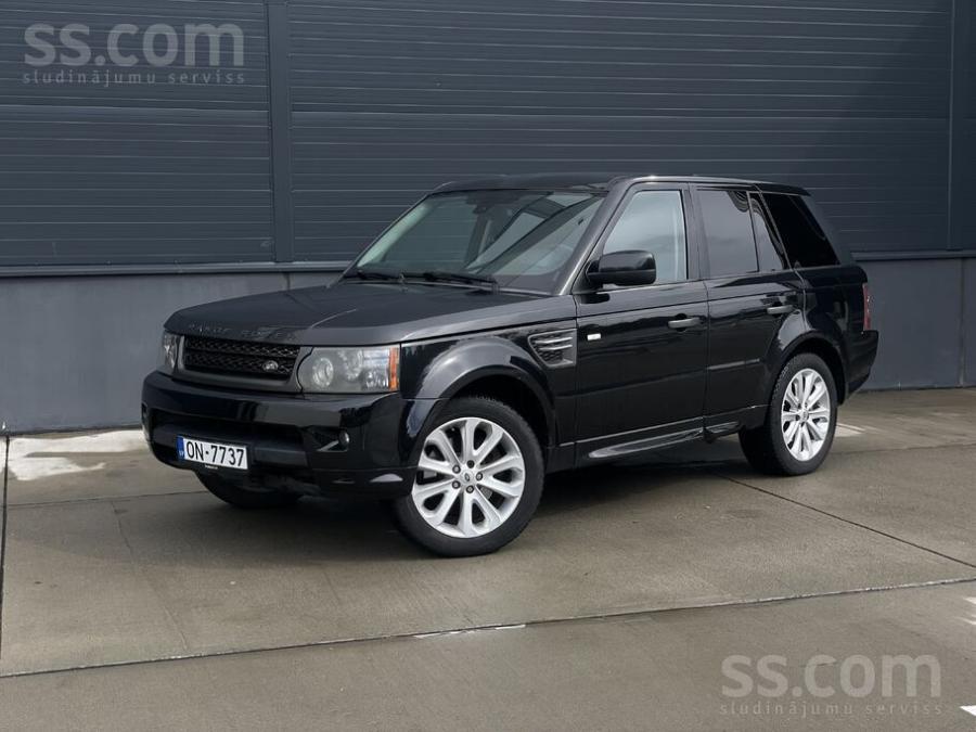 Черный Ленд Ровер Рендж Ровер Спорт 2011 в Рига, объемом двигателя 3.00 л и пробегом 224 тыс. км за 7990 €, фото 1 на AUTOMOTO.COM.LV