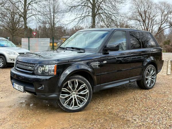 Melns Land Rover Range Rover Sport 2012 Kuldīga, ar dzinēja tilpumu 3.00 L un nobraukumu 307 tūkst. km par 8290 €, foto 2 vietnē AUTOMOTO.COM.LV