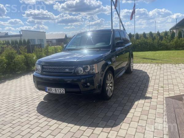 Melns Land Rover Range Rover Sport 2012 Rīga, ar dzinēja tilpumu 3.00 L un nobraukumu 274 tūkst. km par 10100 €, foto 1 vietnē AUTOMOTO.COM.LV