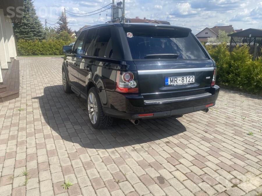 Melns Land Rover Range Rover Sport 2012 Rīga, ar dzinēja tilpumu 3.00 L un nobraukumu 274 tūkst. km par 8200 €, foto 4 vietnē AUTOMOTO.COM.LV