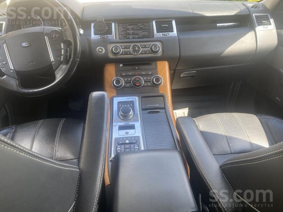 Melns Land Rover Range Rover Sport 2012 Rīga, ar dzinēja tilpumu 3.00 L un nobraukumu 274 tūkst. km par 8200 €, foto 8 vietnē AUTOMOTO.COM.LV
