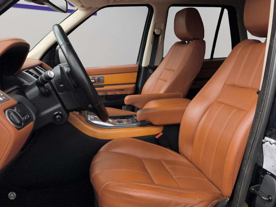 Melns Land Rover Range Rover Sport 2012 Viļņa, ar dzinēja tilpumu 3.00 L un nobraukumu 257 tūkst. km par 4999 €, foto 14 vietnē AUTOMOTO.COM.LV