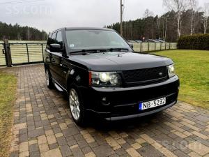 Melns Land Rover Range Rover Sport 2012 Rīga, ar dzinēja tilpumu 3.00 L un nobraukumu 325 tūkst. km par 10950 €, foto  vietnē AUTOMOTO.COM.LV
